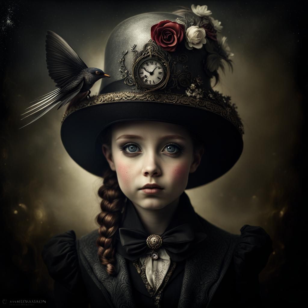 portrait by Alexander Jansson and Amanda Clark and Alex Timmermans, wet ...