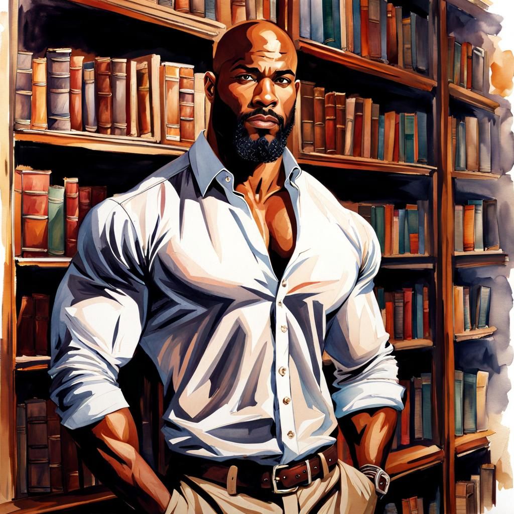 The Librarian #6 - AI Generated Artwork - NightCafe Creator