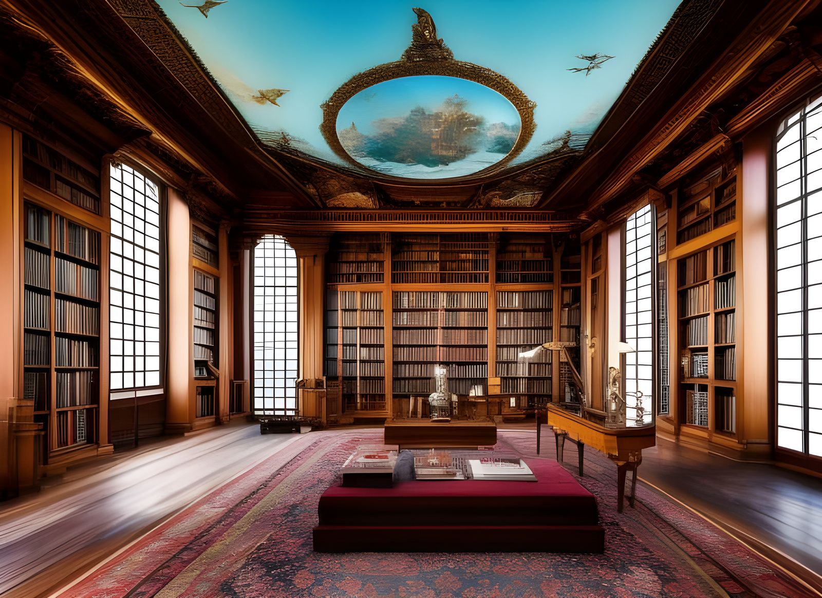 Another Library - AI Generated Artwork - NightCafe Creator