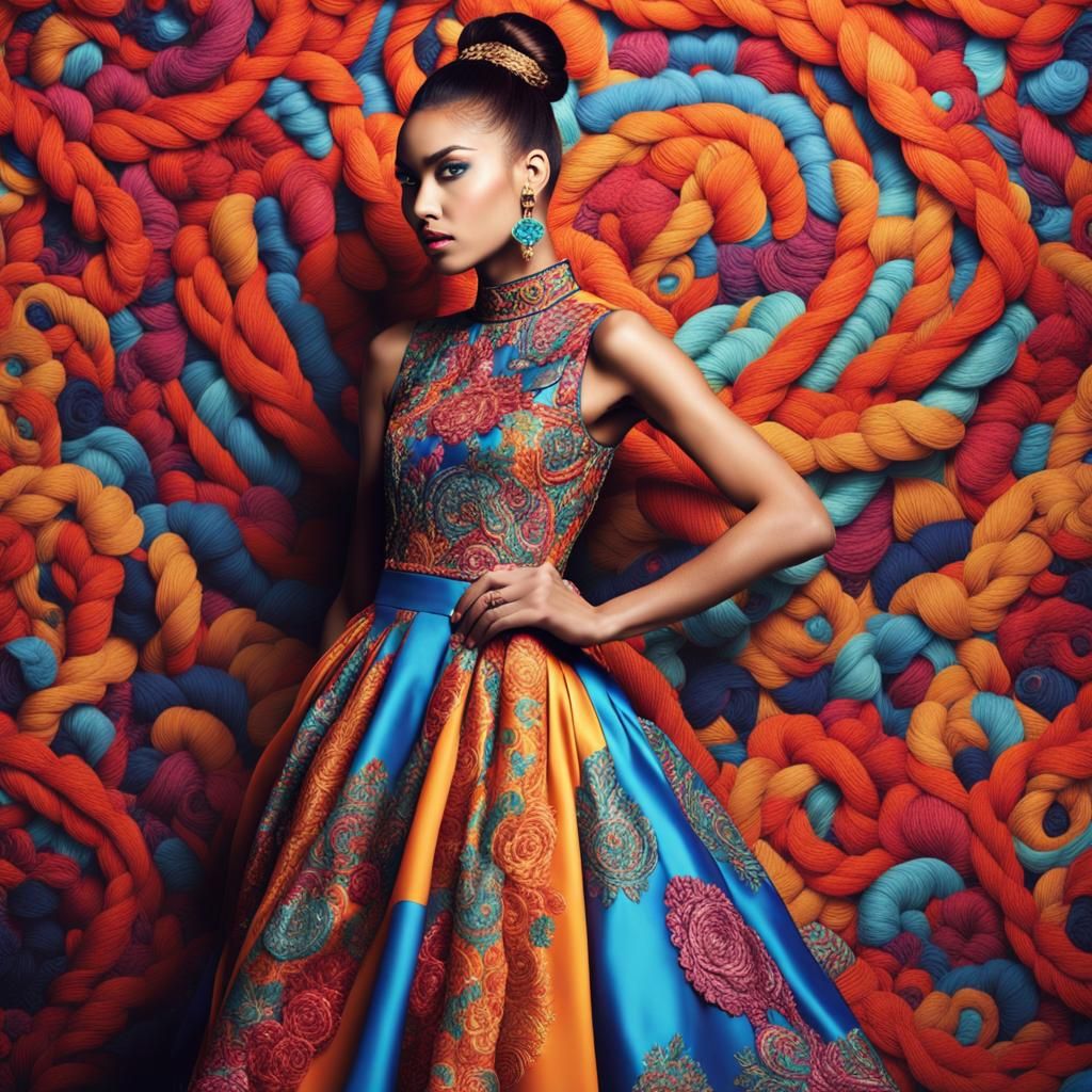 Runway Radiance: The Mesmerizing Elegance of Embroidered Brilliance ...