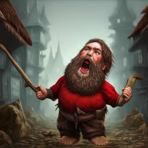 Weird Dwarf - AI Generated Artwork - NightCafe Creator