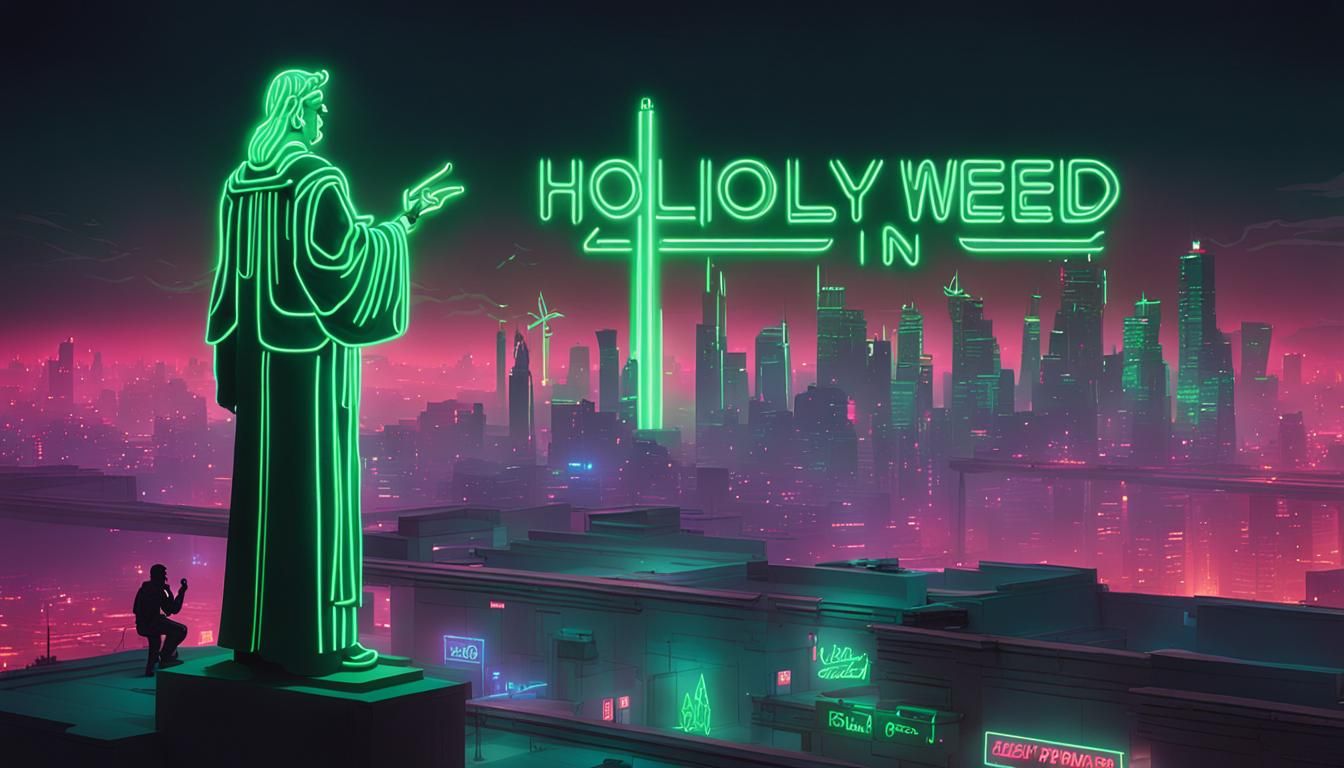 Holy weed - AI Generated Artwork - NightCafe Creator