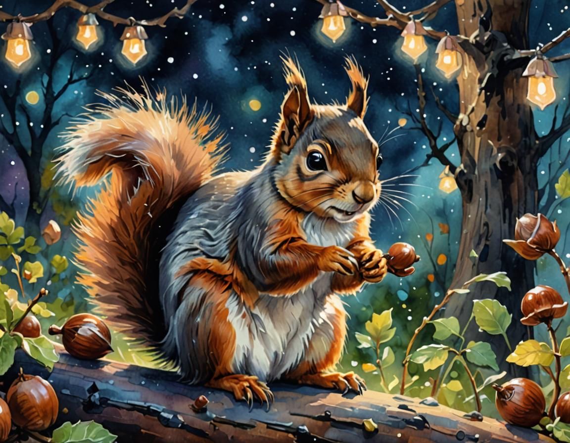 squirrel - AI Generated Artwork - NightCafe Creator