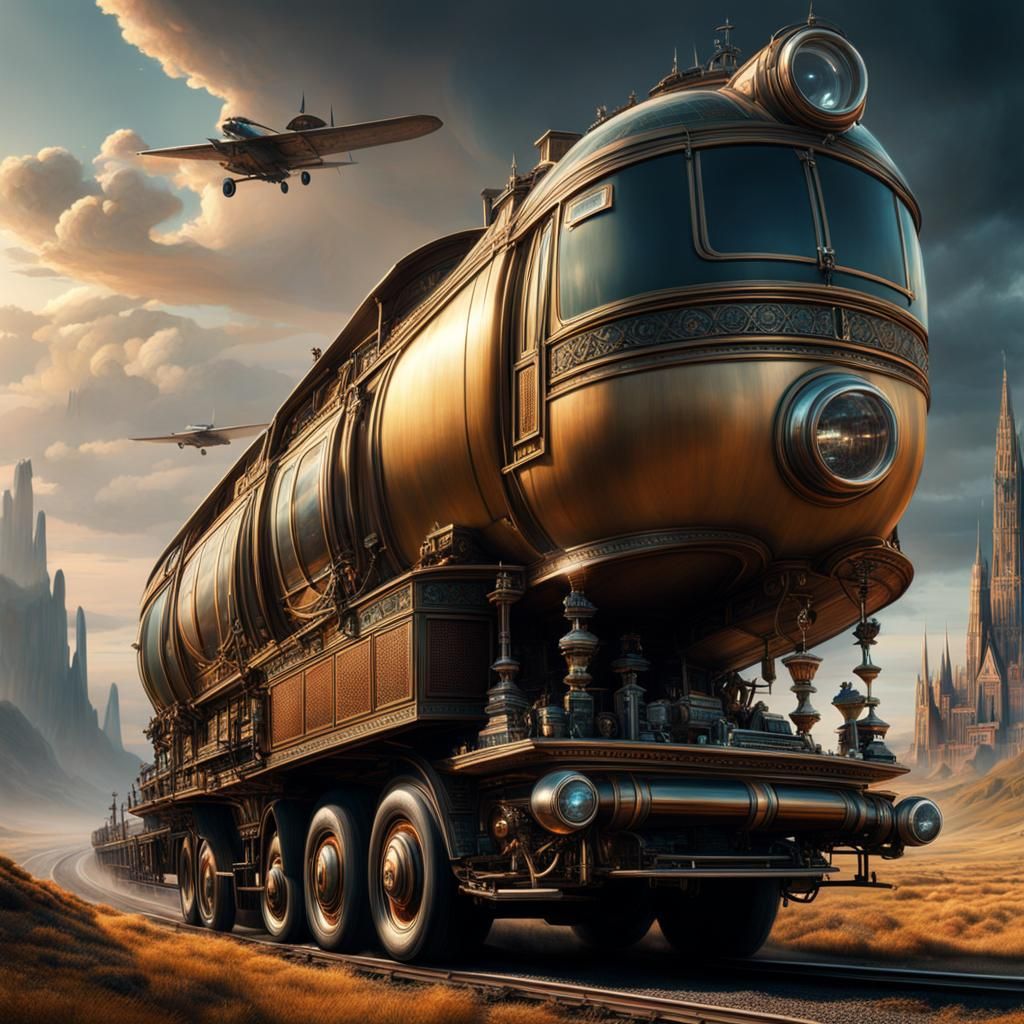 THINGS ON WHEELS - AI Generated Artwork - NightCafe Creator