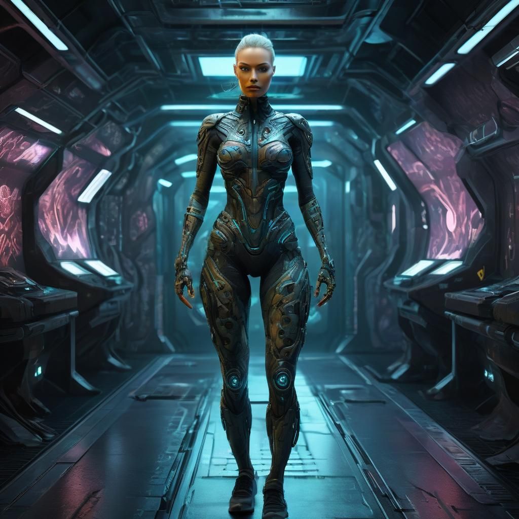 “Zara Synth” - AI Generated Artwork - NightCafe Creator