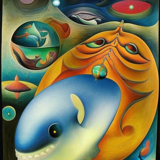 Deep Sea Abstract - AI Generated Artwork - NightCafe Creator