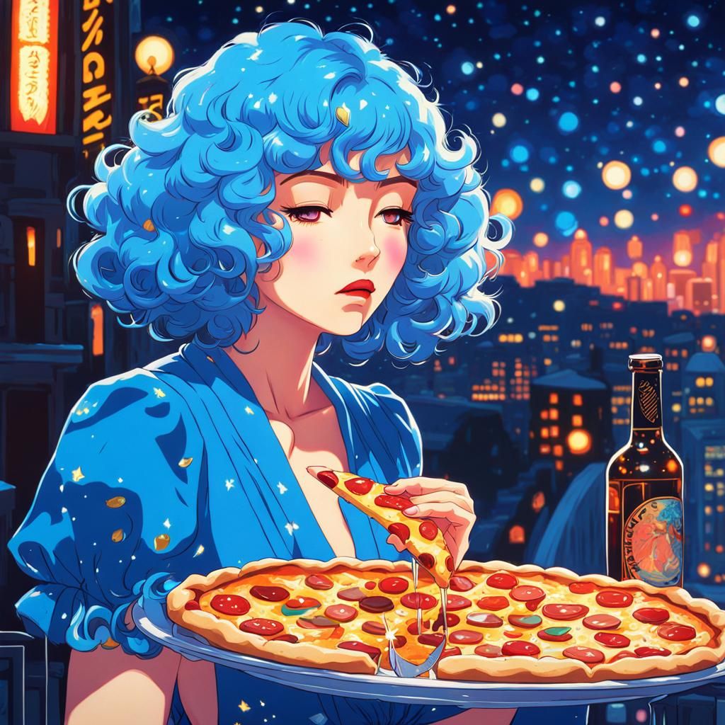 Love Pizza - AI Generated Artwork - NightCafe Creator