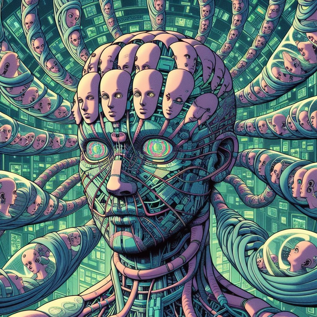 matrix mind - AI Generated Artwork - NightCafe Creator