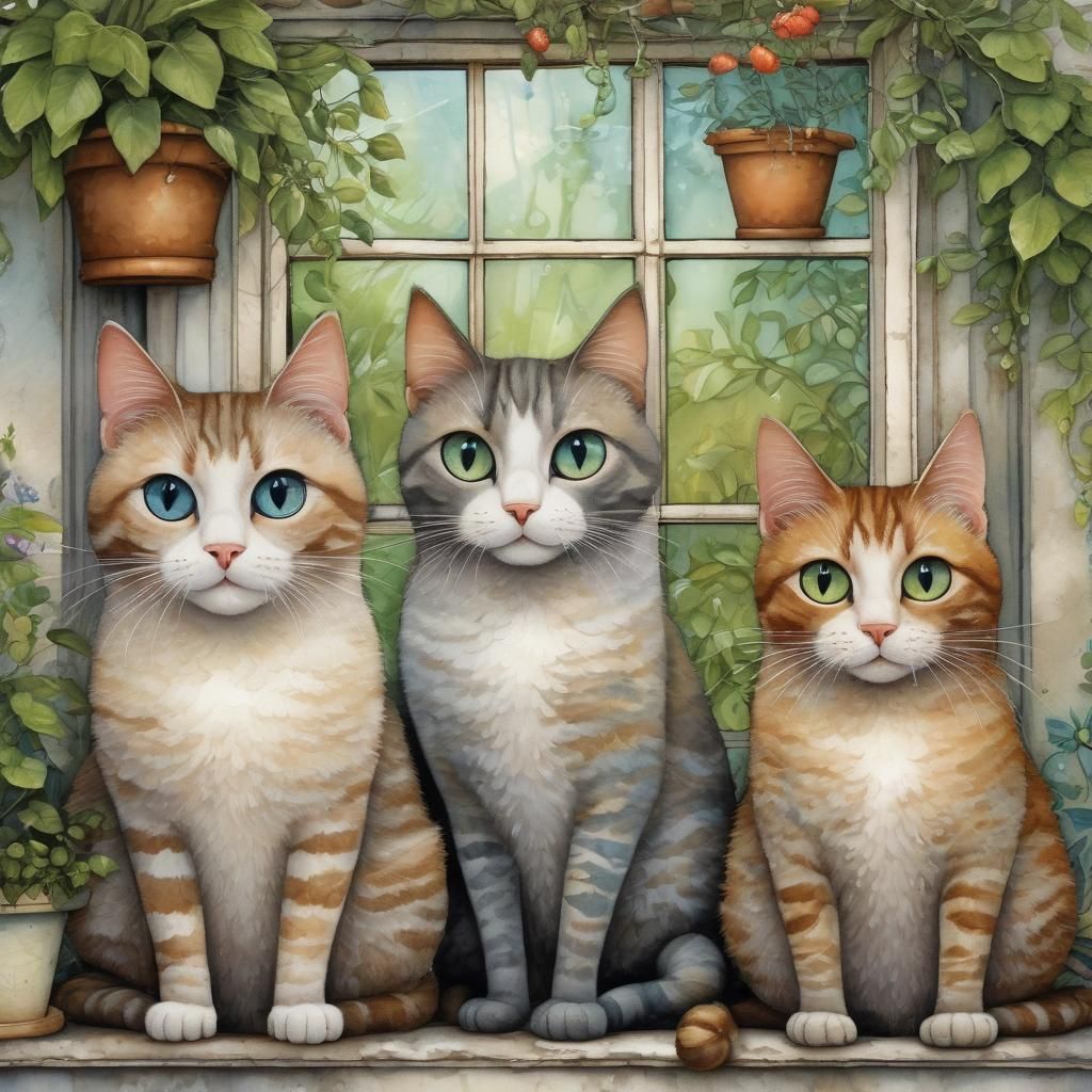 The Three Musketeers XI - AI Generated Artwork - NightCafe Creator