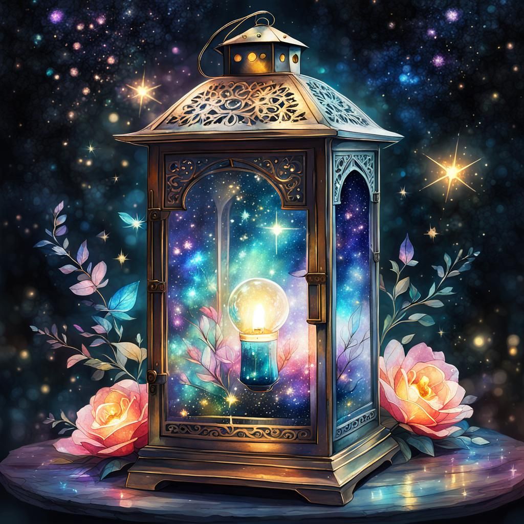A pretty lantern - AI Generated Artwork - NightCafe Creator
