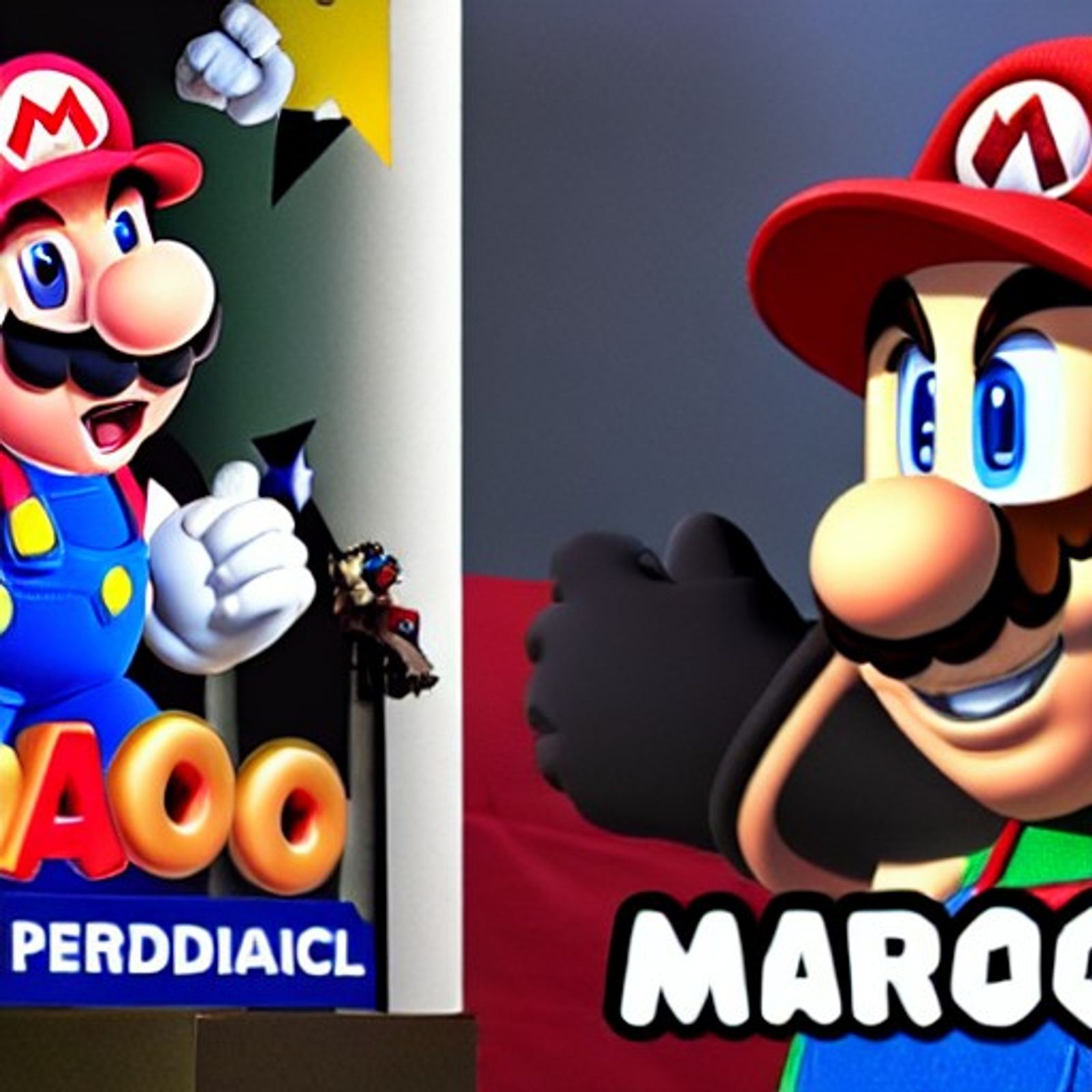 Mario campaigning for president - AI Generated Artwork - NightCafe Creator