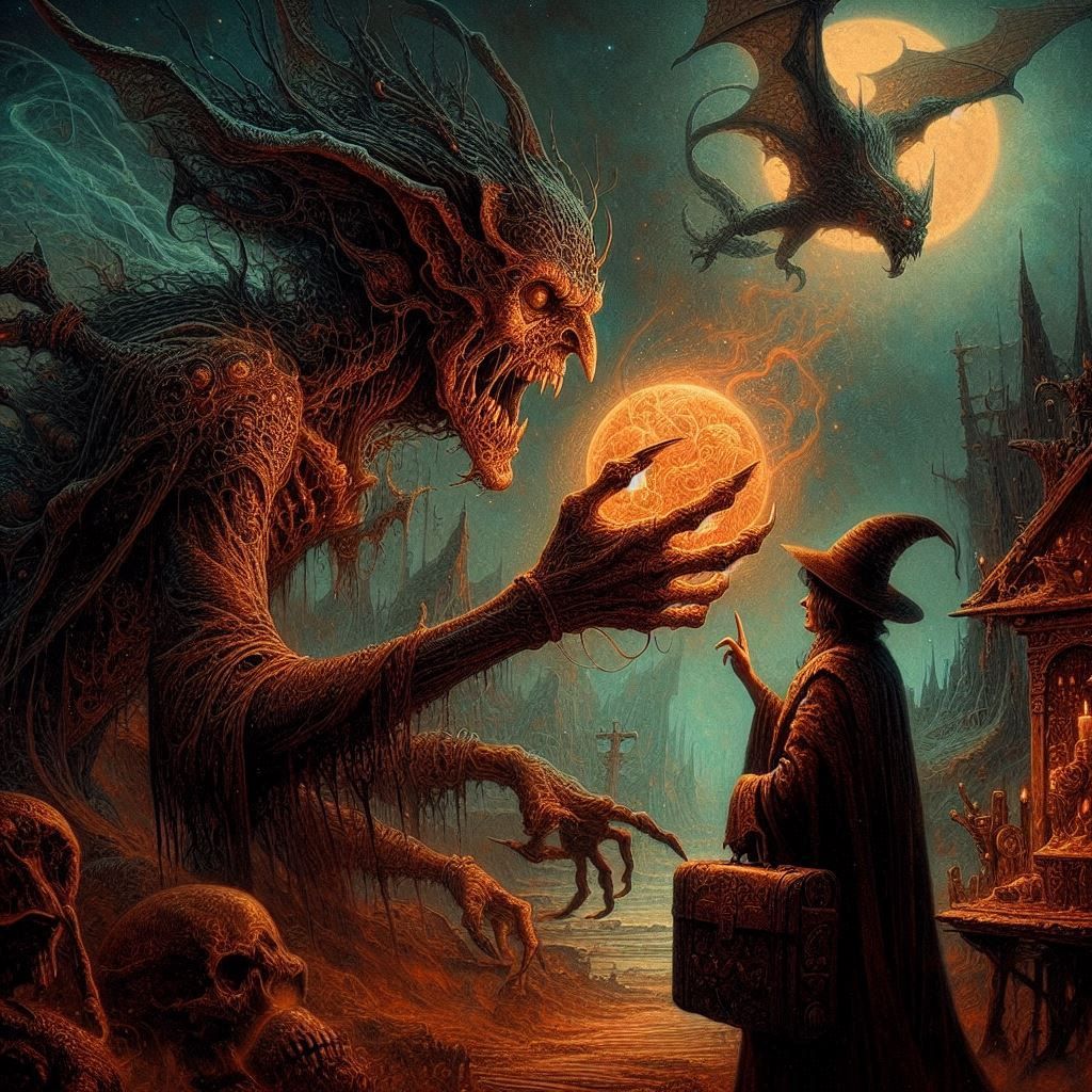 Necromancer - AI Generated Artwork - NightCafe Creator