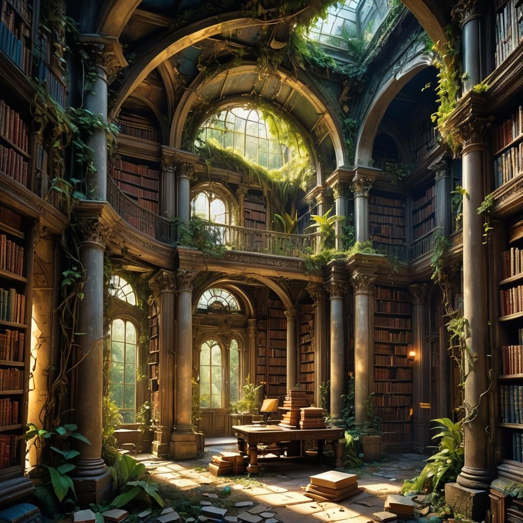 old library - old library