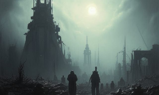 Nuclear Fallout - AI Generated Artwork - NightCafe Creator