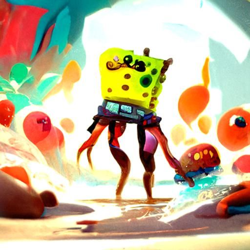 spongebob fantasy 2 - AI Generated Artwork - NightCafe Creator