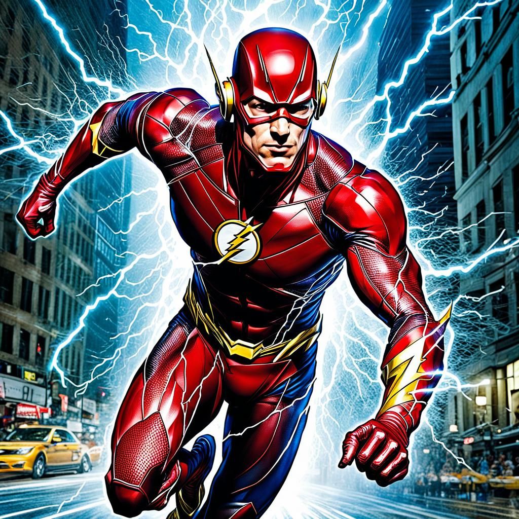 The Flash - AI Generated Artwork - NightCafe Creator