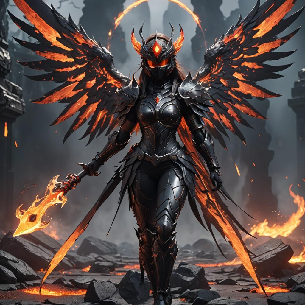 beautiful lava queen - AI Generated Artwork - NightCafe Creator