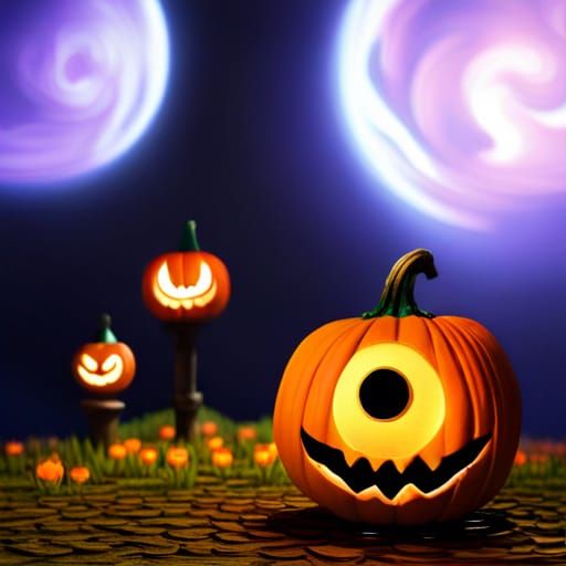 Yikes Wazowski! - AI Generated Artwork - NightCafe Creator