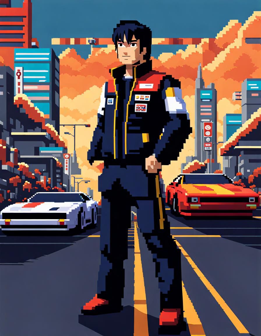 Tokyo racer - AI Generated Artwork - NightCafe Creator
