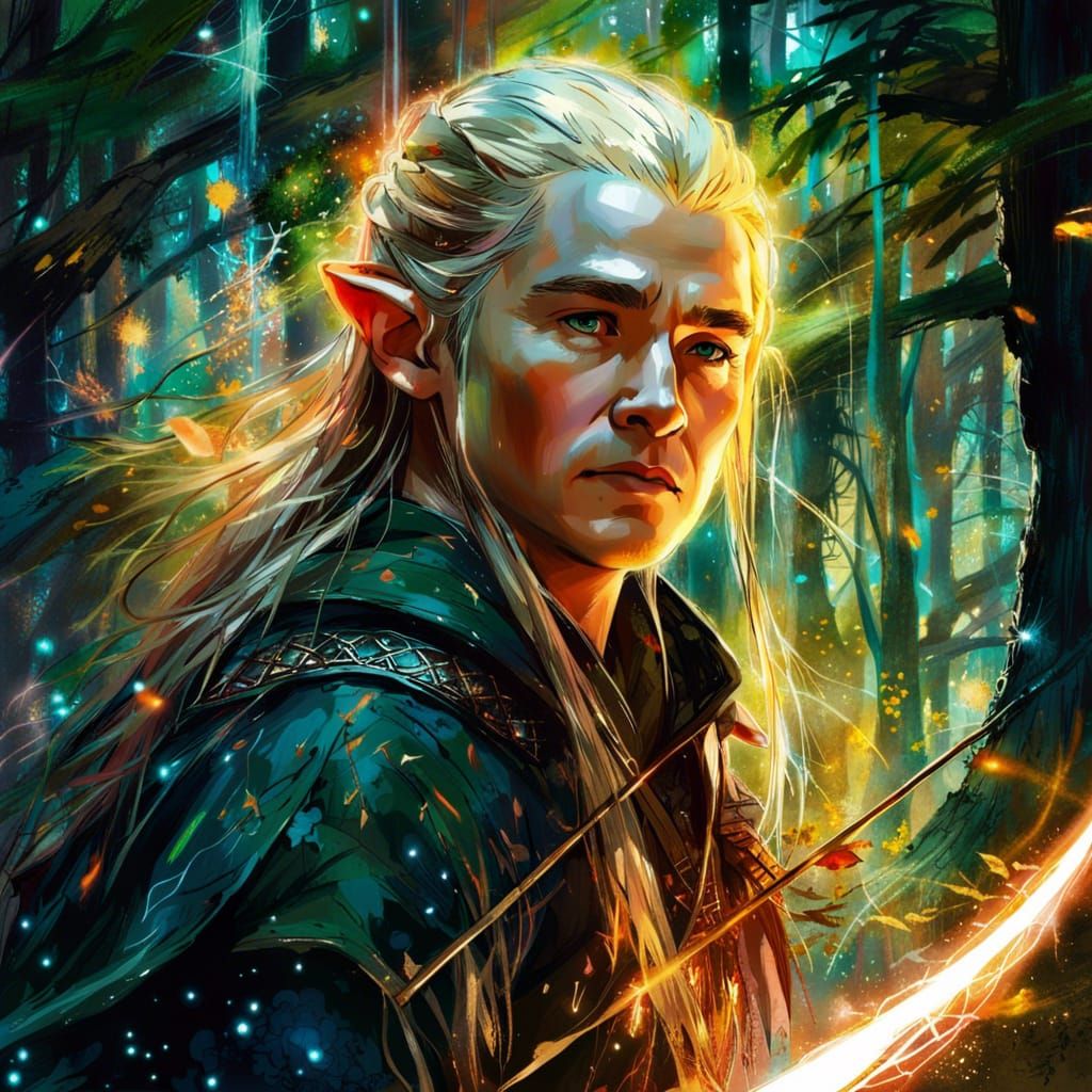 Legolas - AI Generated Artwork - NightCafe Creator