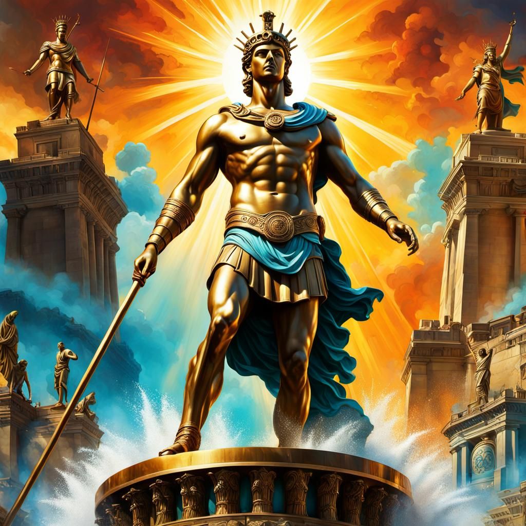 Supreme war deity - AI Generated Artwork - NightCafe Creator