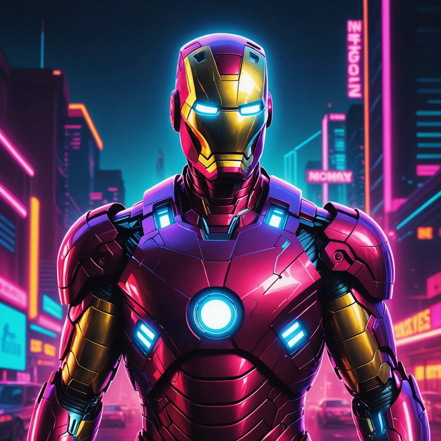 Iron Man - AI Generated Artwork - NightCafe Creator