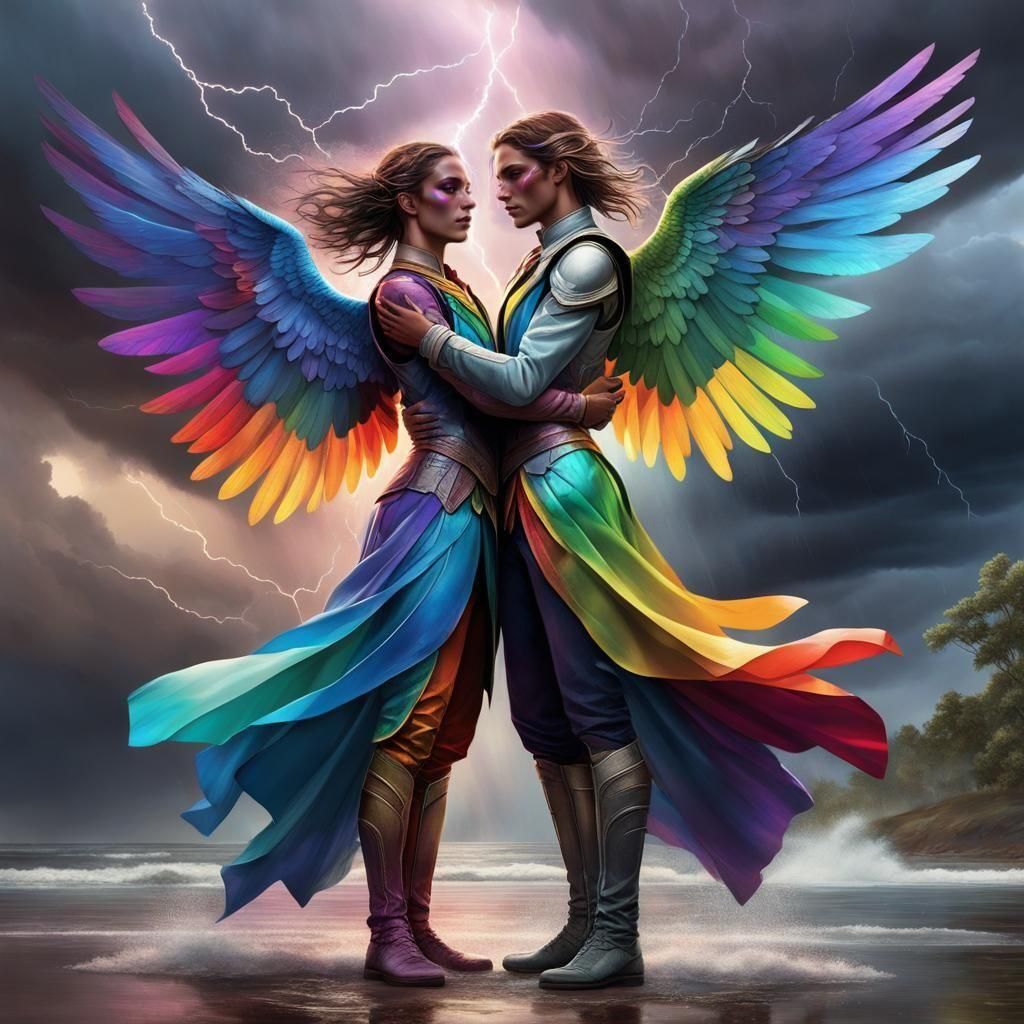 Pride ~ Unity ~ Love - AI Generated Artwork - NightCafe Creator