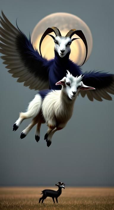G.O.A.T. of the Goats - AI Generated Artwork - NightCafe Creator