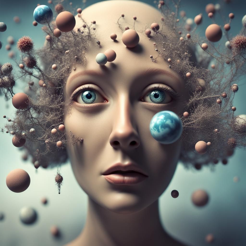 Surrealism, ultrahighdefinition, weird, beautiful, 3D, depth of field, out if this world, - AI ...