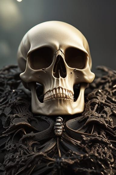 Scull - AI Generated Artwork - NightCafe Creator