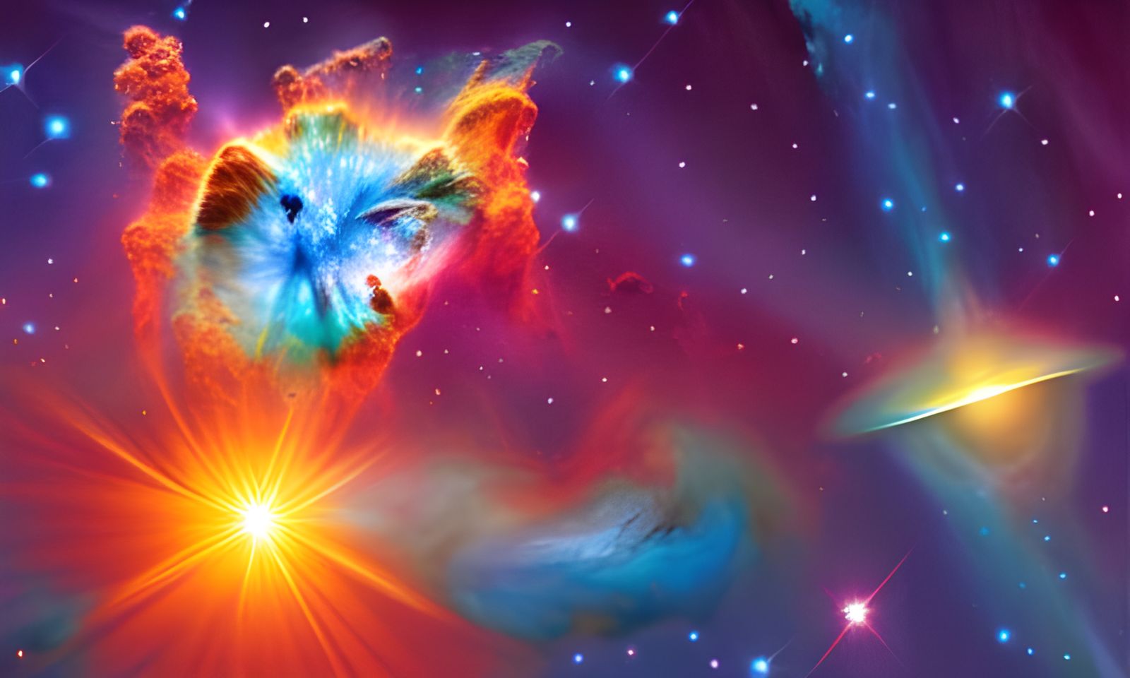 Quasar, pillars of creation, "James Webb telescope" cosmos ...