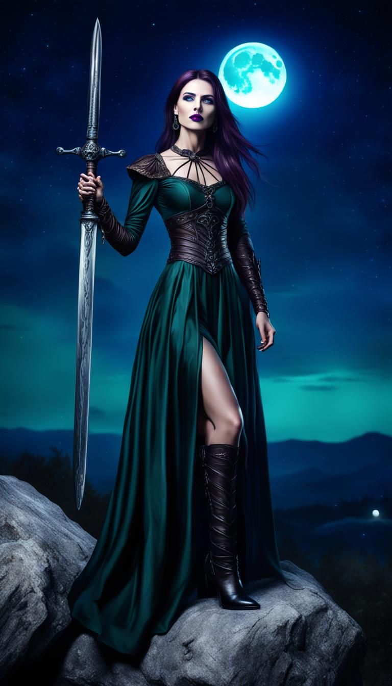 Slayer Queen - AI Generated Artwork - NightCafe Creator