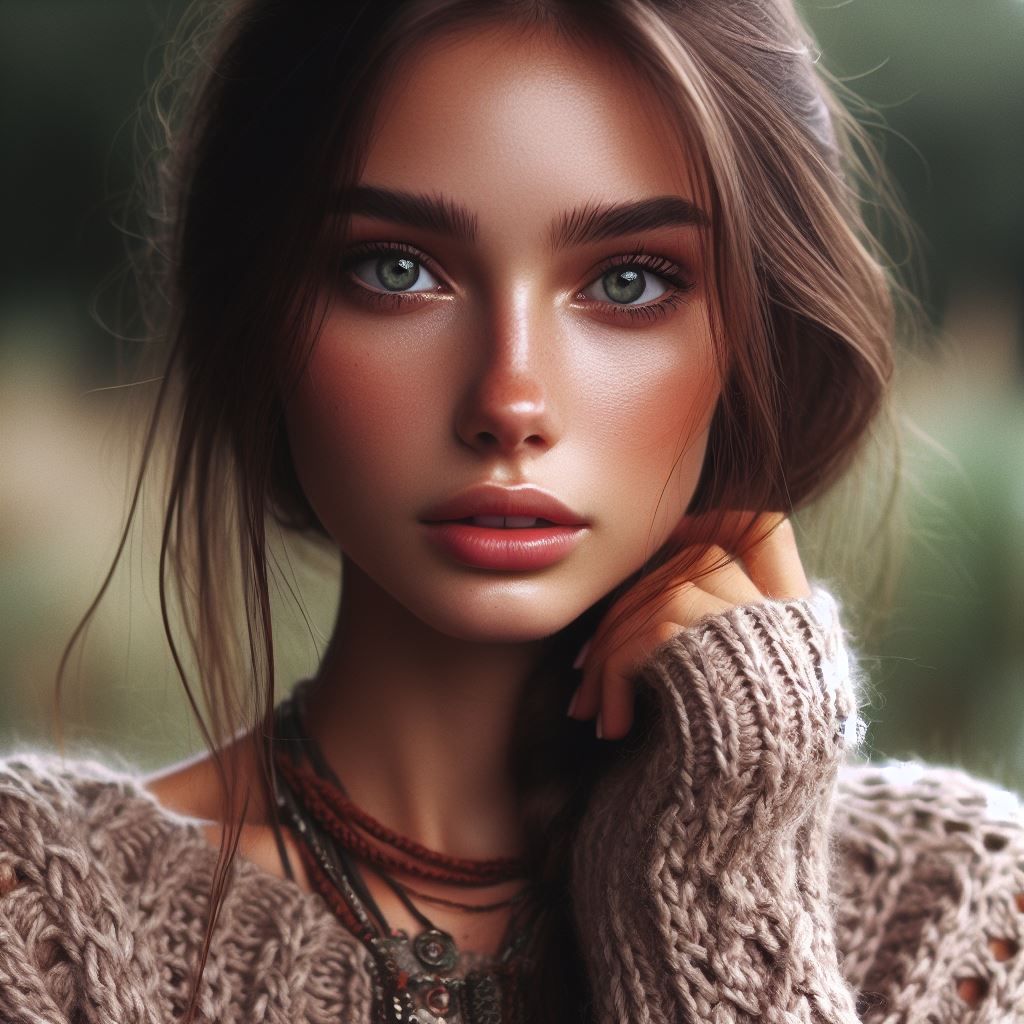 Woman's portrait - AI Generated Artwork - NightCafe Creator