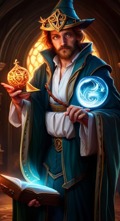 Wizard - AI Generated Artwork - NightCafe Creator