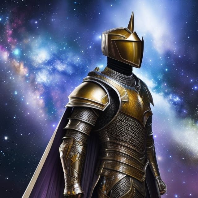 The Leader Of The Galactic Knights - AI Generated Artwork - NightCafe ...