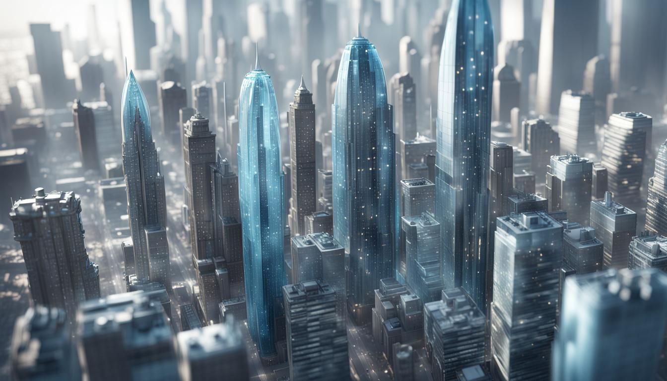 Cityscape - AI Generated Artwork - NightCafe Creator