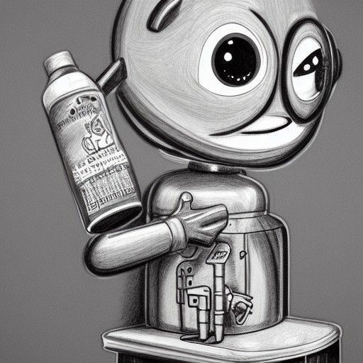 candy machine bot cute - AI Generated Artwork - NightCafe Creator