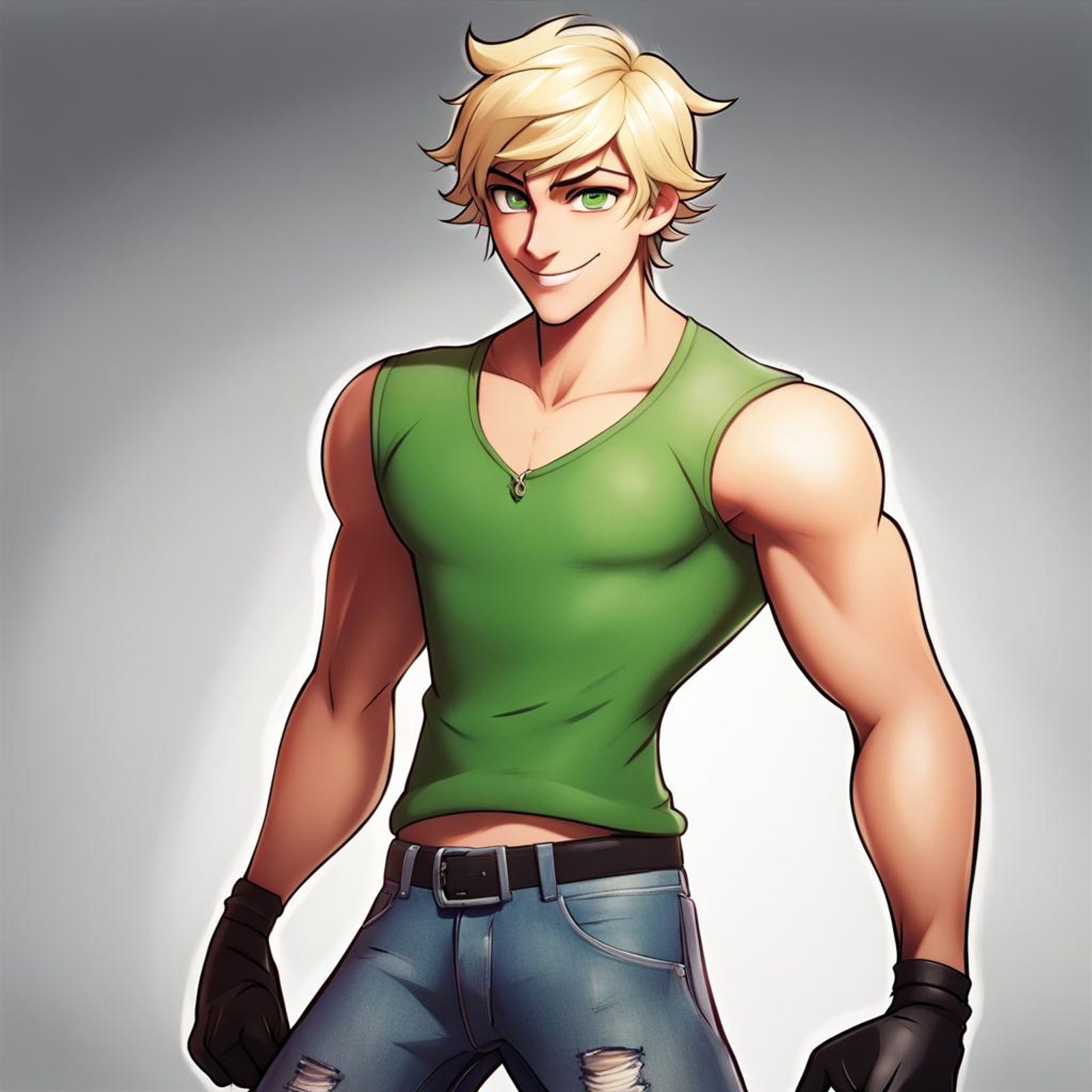 Buff Adrien Agreste #5 - AI Generated Artwork - NightCafe Creator