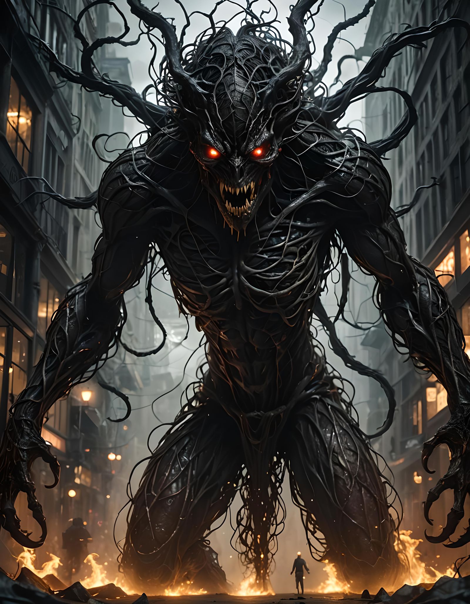 Sinister Nightmares - AI Generated Artwork - NightCafe Creator