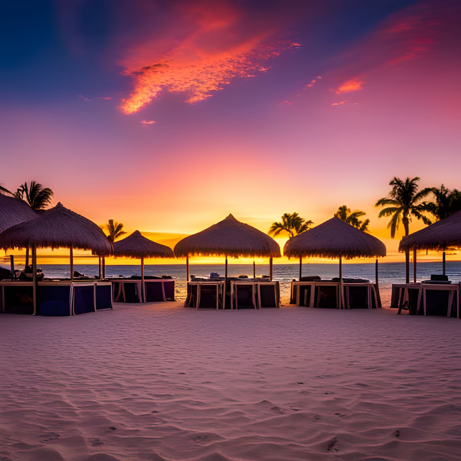 Chill out beach - AI Generated Artwork - NightCafe Creator