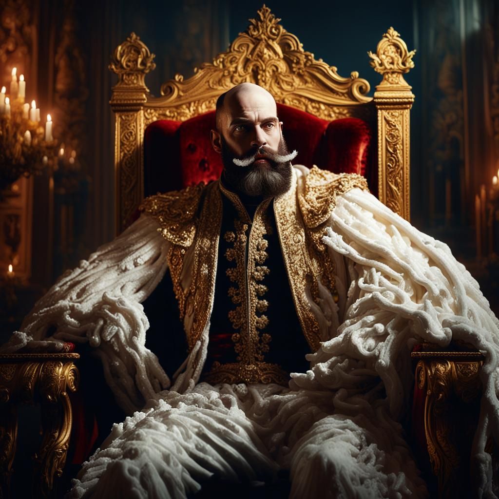 Foamy arch duke - Vampire Duke in Lavish Throne Room