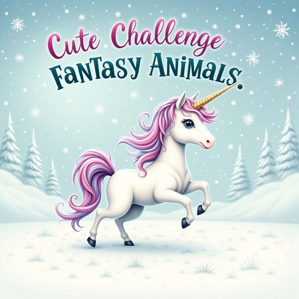 Cute Challenge: Fantasy Animals - Cute Challenge: Fantasy An...
