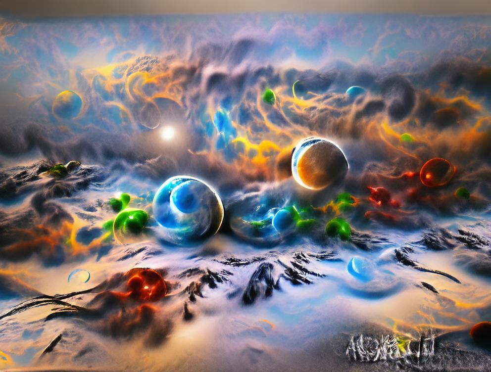 Cosmic Soup - AI Generated Artwork - NightCafe Creator