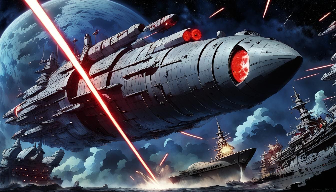 Air Sea Space Battle - AI Generated Artwork - NightCafe Creator