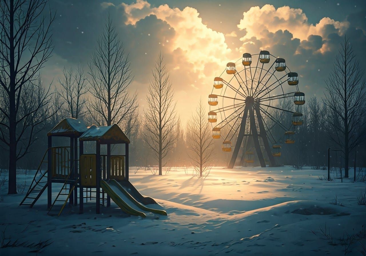 Post Apocalyptic Winter - Frozen Apocalypse in a Barren Wint...