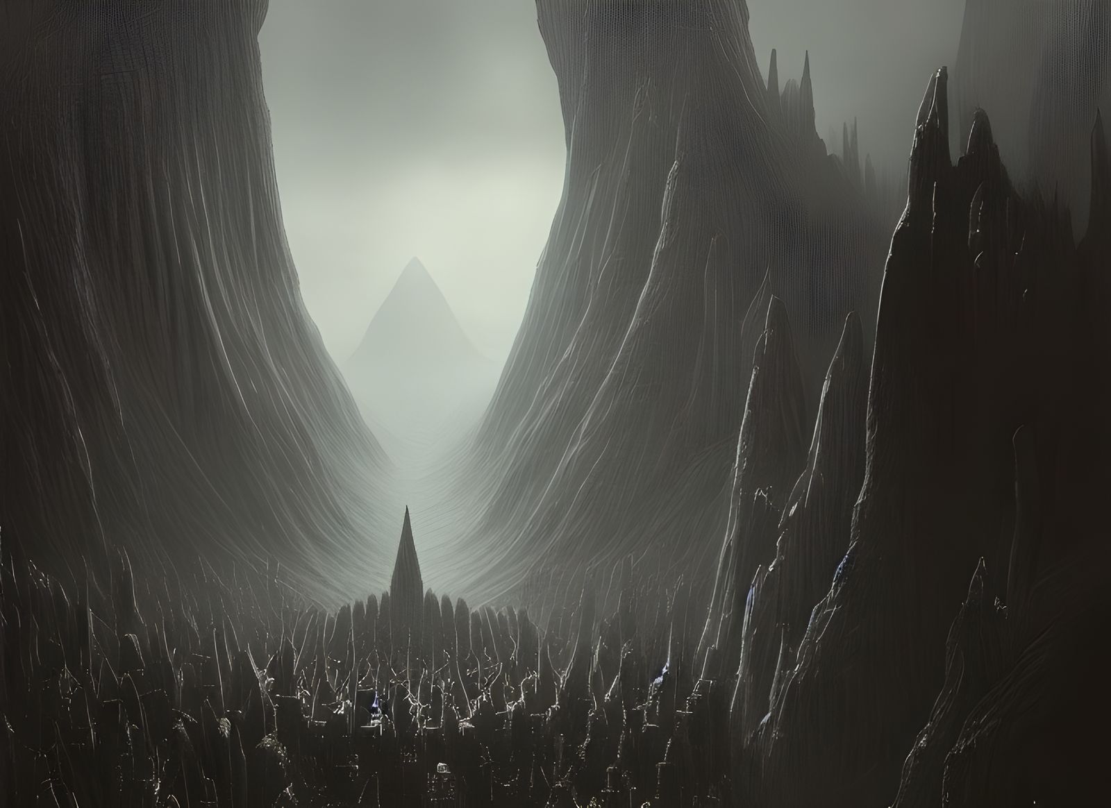 Mordor - AI Generated Artwork - NightCafe Creator