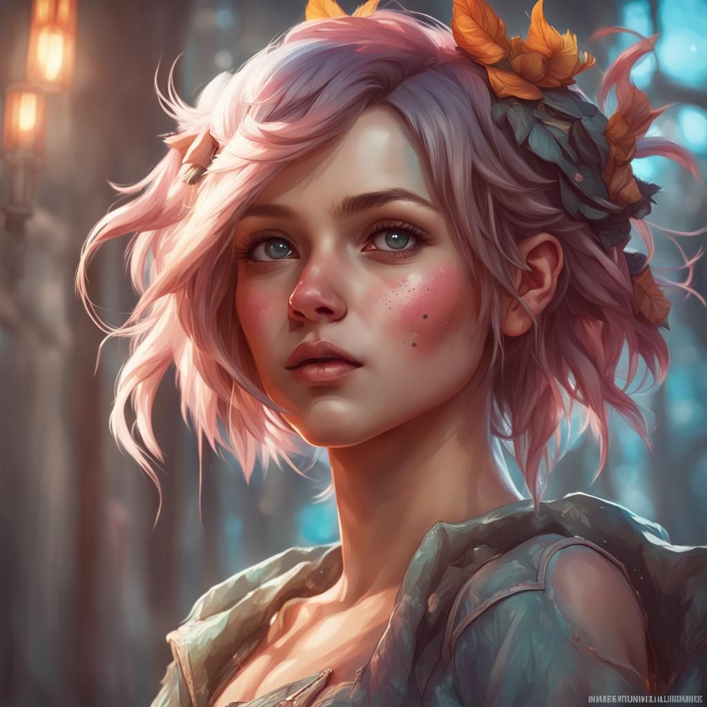 Wilderness Girl 🍁 - AI Generated Artwork - NightCafe Creator