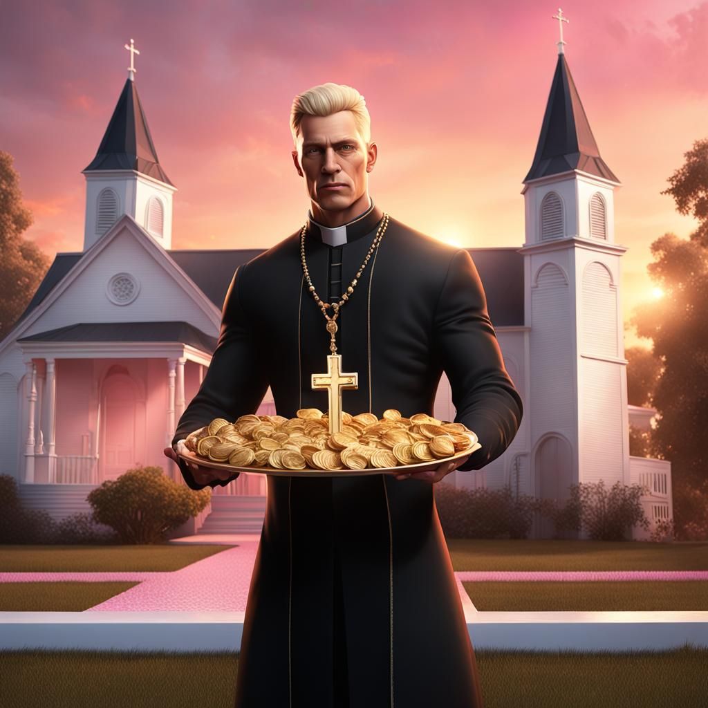 Father Timothy: Lord of the Lie - AI Generated Artwork - NightCafe Creator