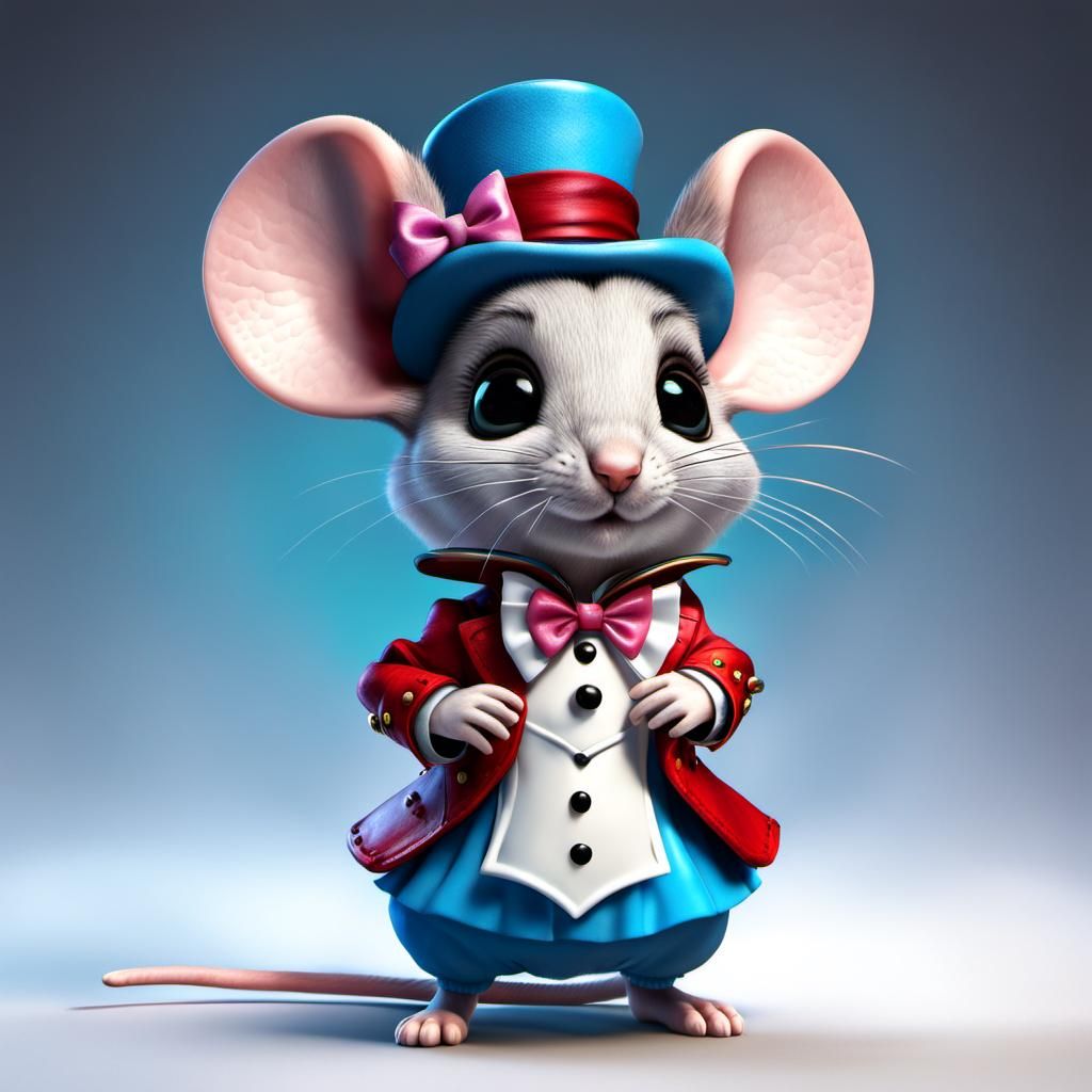 Circus Mouse - AI Generated Artwork - NightCafe Creator