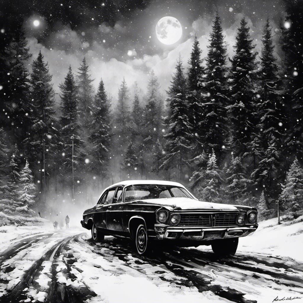 Snow - AI Generated Artwork - NightCafe Creator